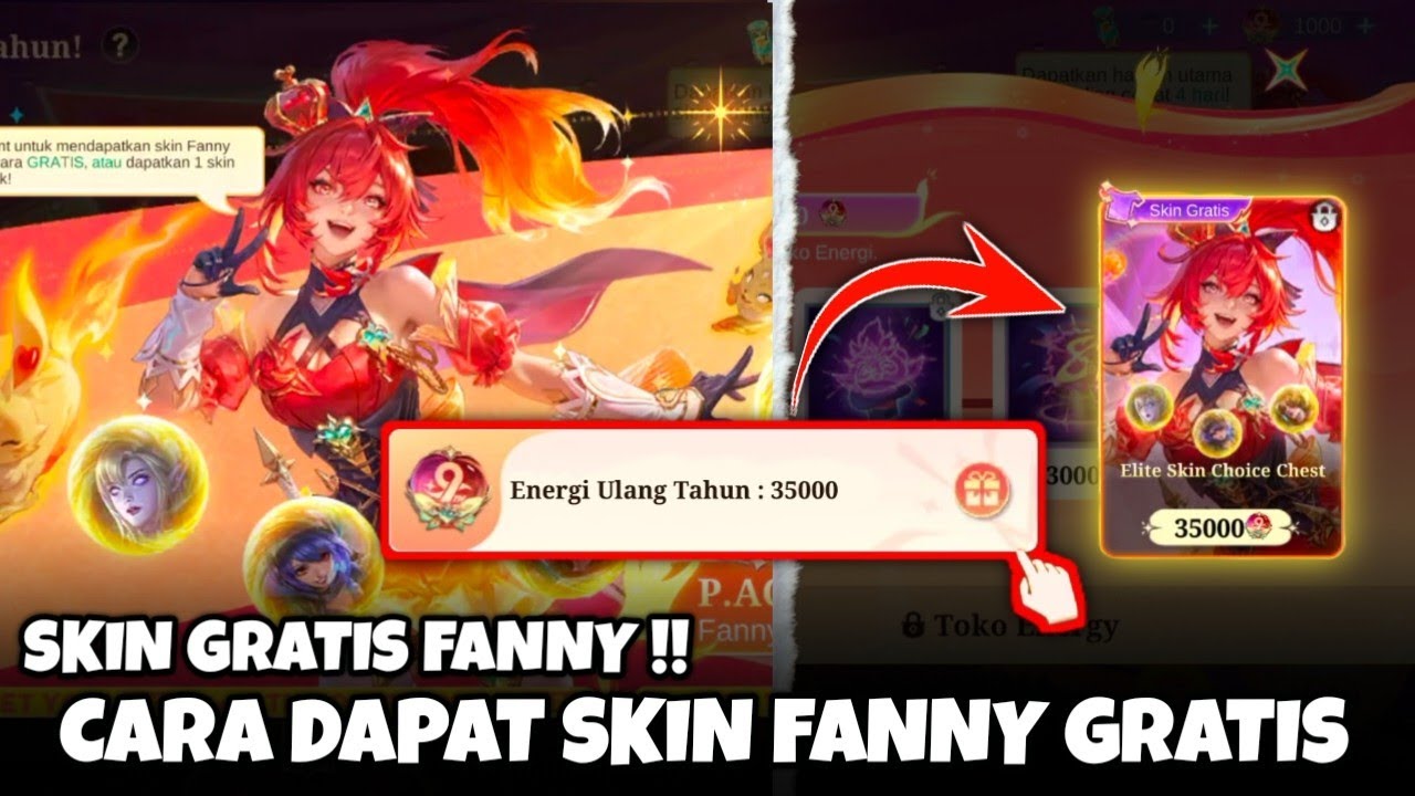 CARA DAPAT SKIN FANNY GRATIS SPESIAL ANNIVERSARY - YouTube