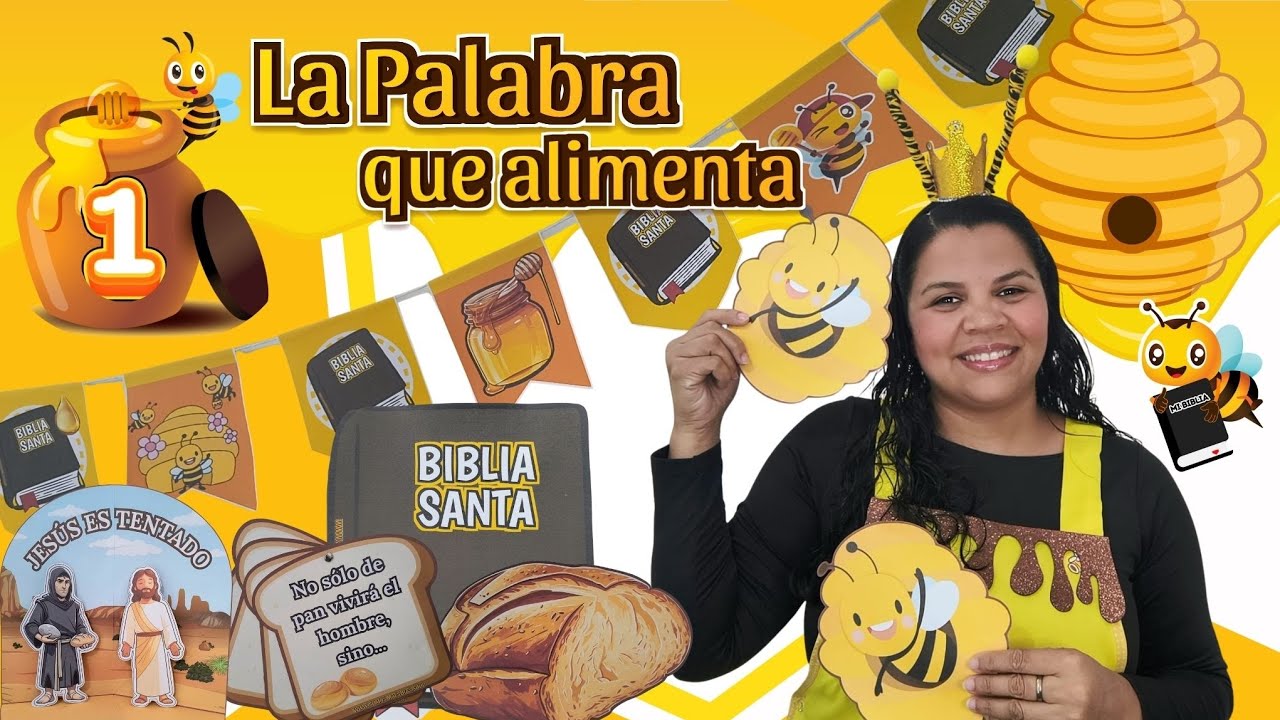 LA PALABRA QUE ALIMENTA -LECCIÓN 1- SERIE MÁS DULCE QUE LA MIEL - YouTube