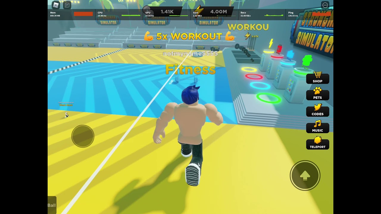 Strong man sim - YouTube