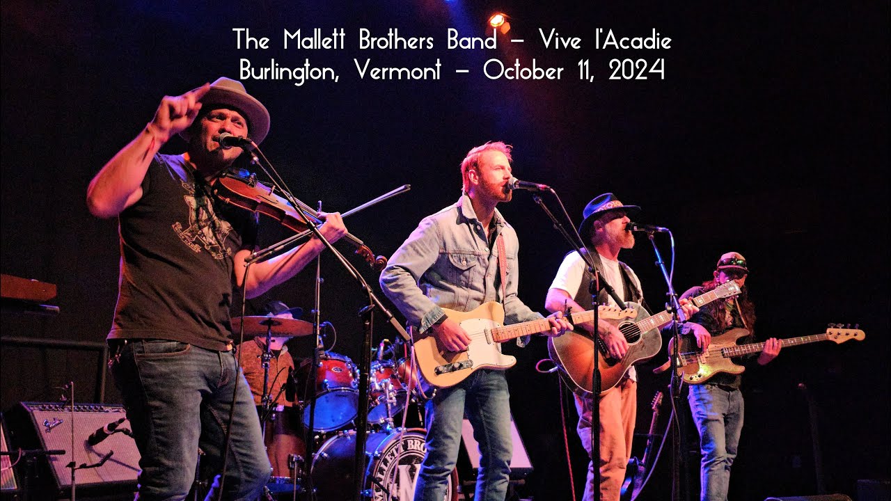 The Mallett Brothers Band - Vive l'Acadie - Higher Ground, South ...