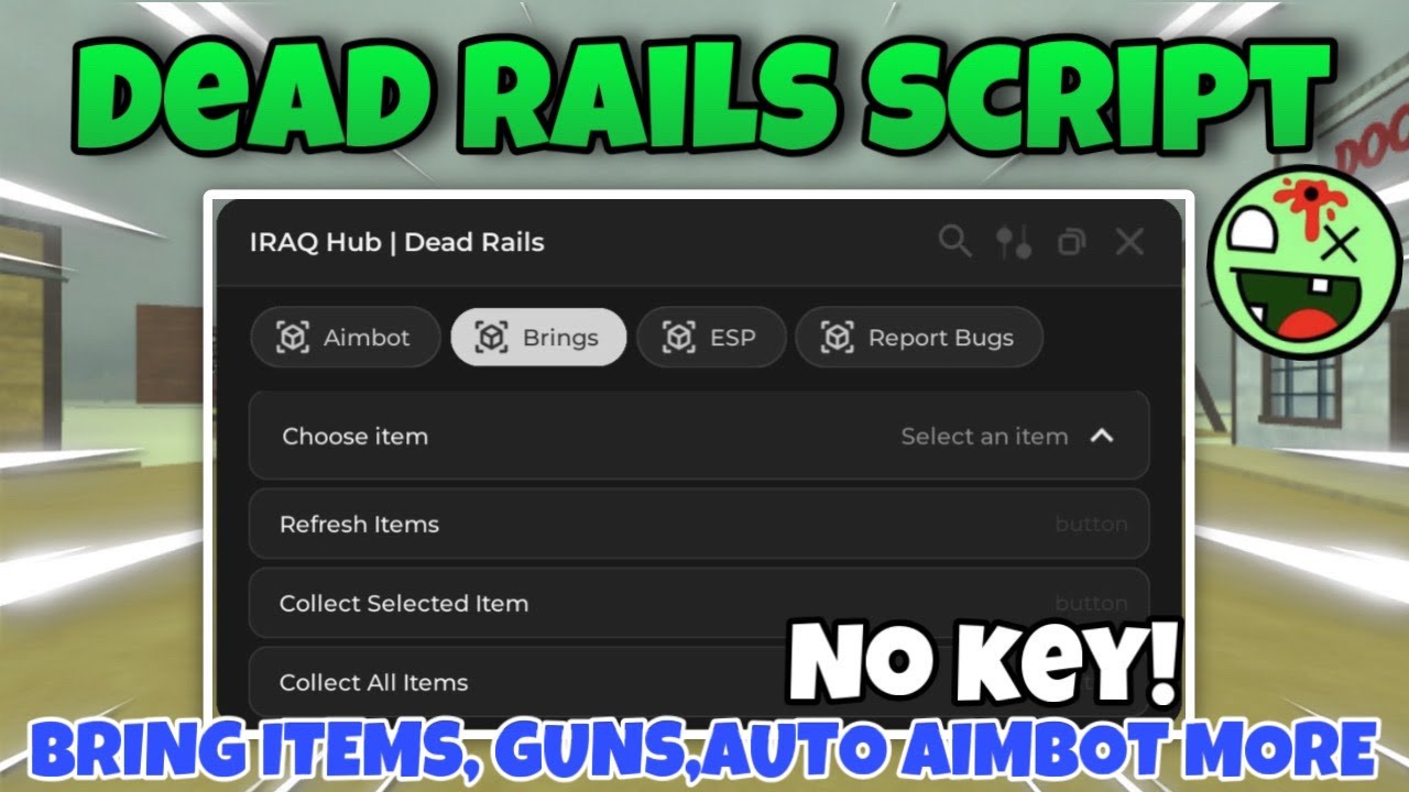 *NEW* Dead Rails Script - OP AIMBOT & Bring Items | No Key - YouTube