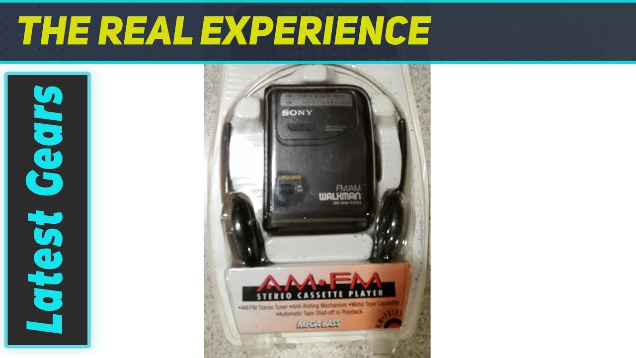 Sony Walkman WM-FX103: The Ultimate Portable Music Experience! - YouTube