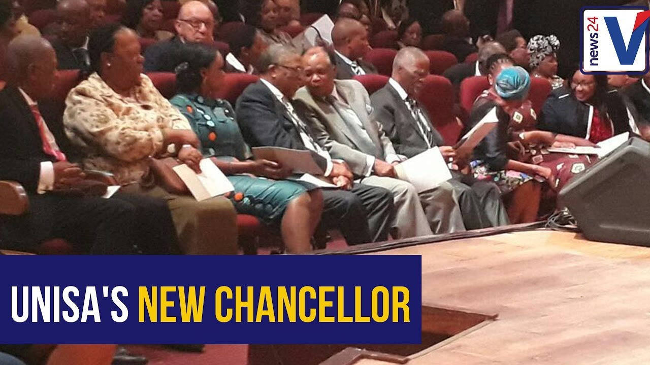Former President Thabo Mbeki's inauguration as Unisa's new chancellor ...