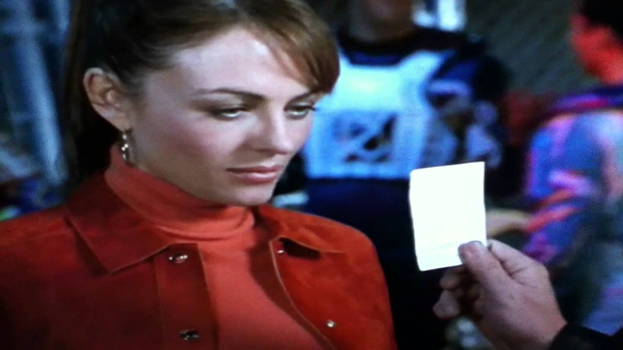 Elizabeth Hurley in Tan Leather Pants - YouTube