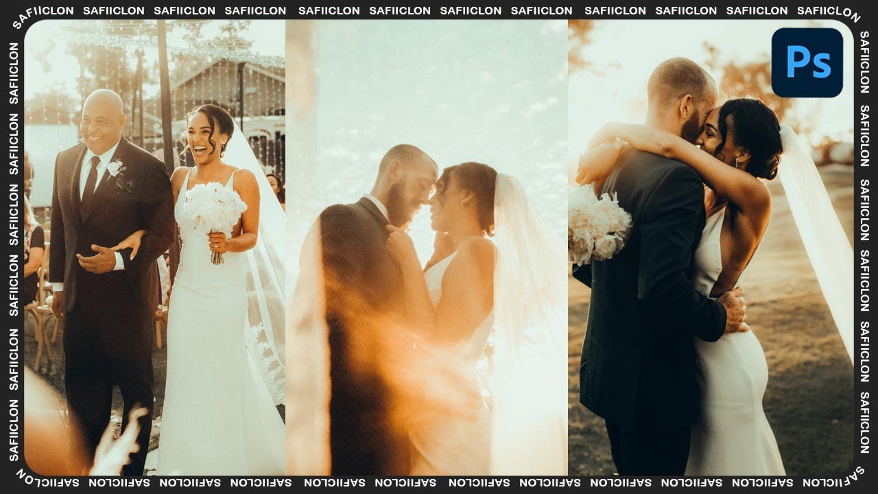 [ Photoshop Tutorial ] Wedding Film Filter Color Effect - YouTube