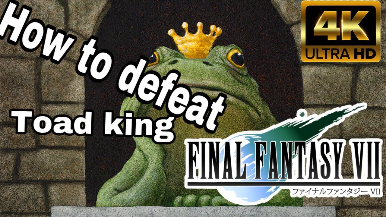 How to defeat the Toad King Boss fight | FFVII Remake - YouTube