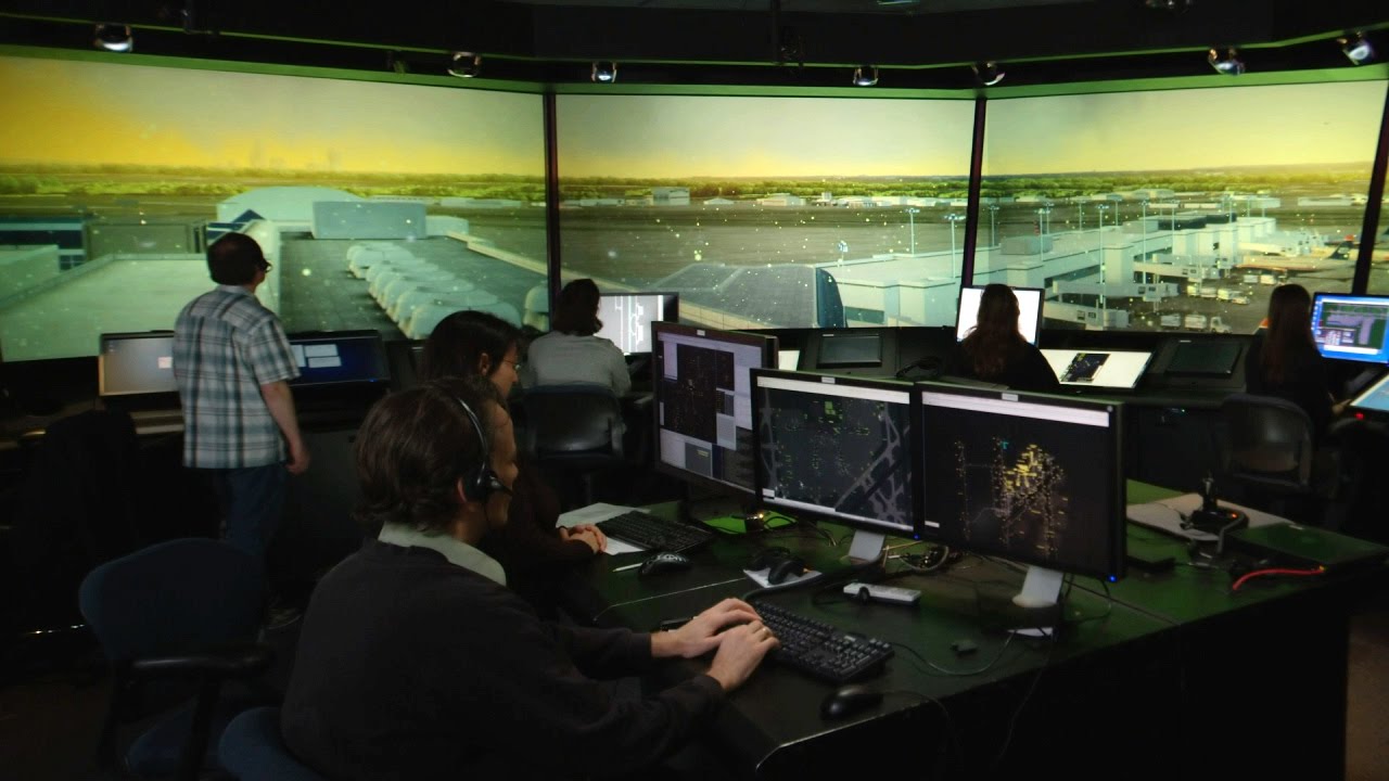 Inside NASA’s Virtual Air Traffic Control Tower - YouTube