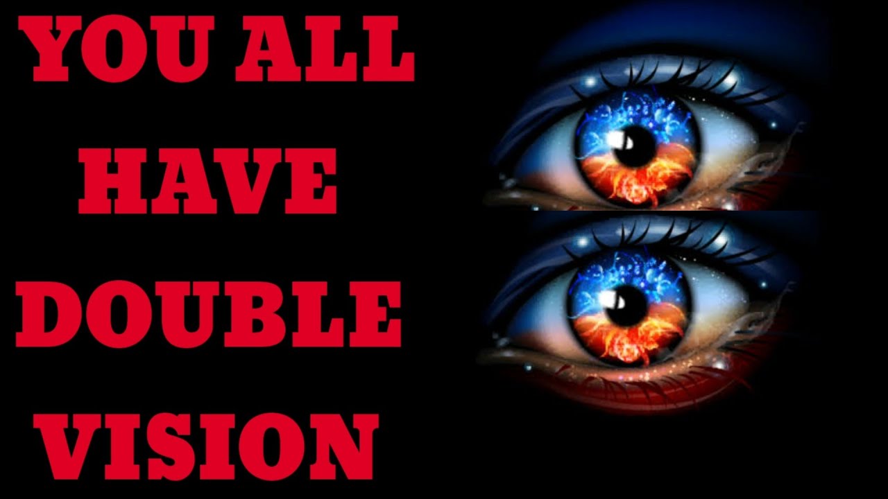 Double vision |magic of eyes - YouTube
