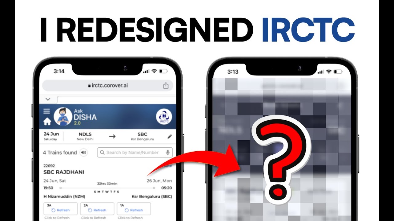 I redesigned IRCTC App! - Product Design | Ansh Mehra - YouTube