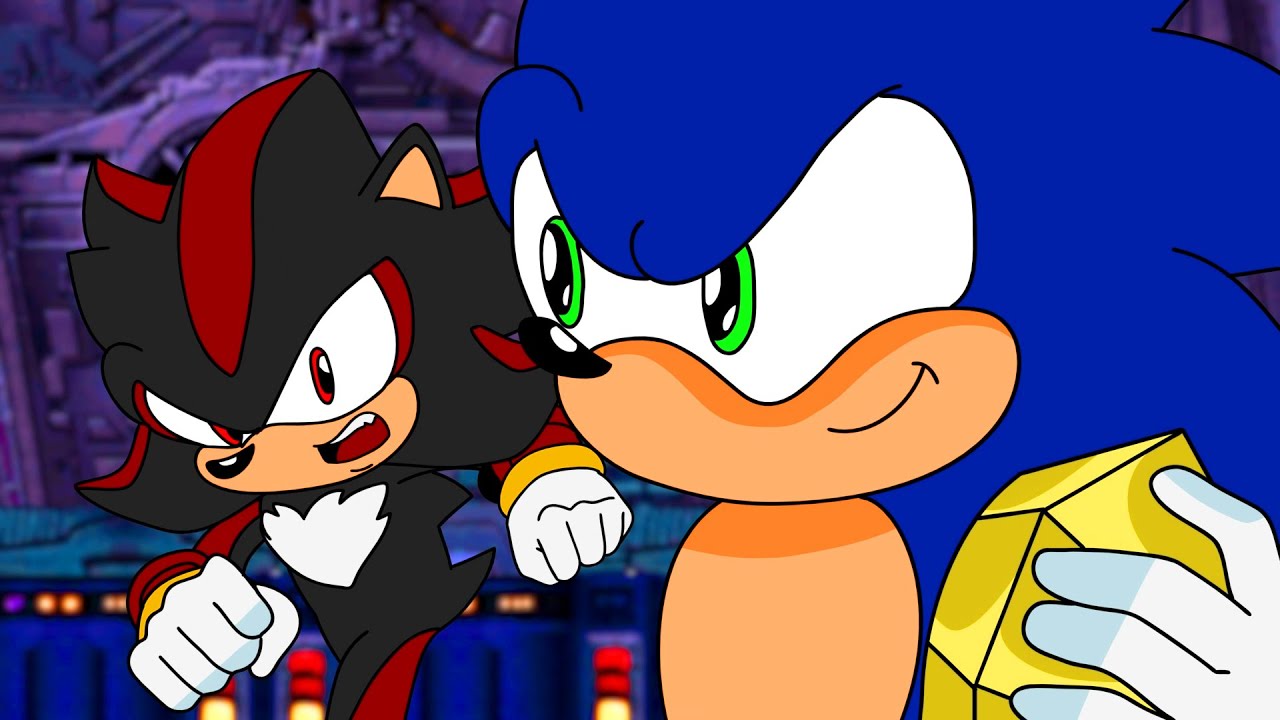 SONIC X SHADOW - Sonic Adventure 2 ANIMADO - YouTube