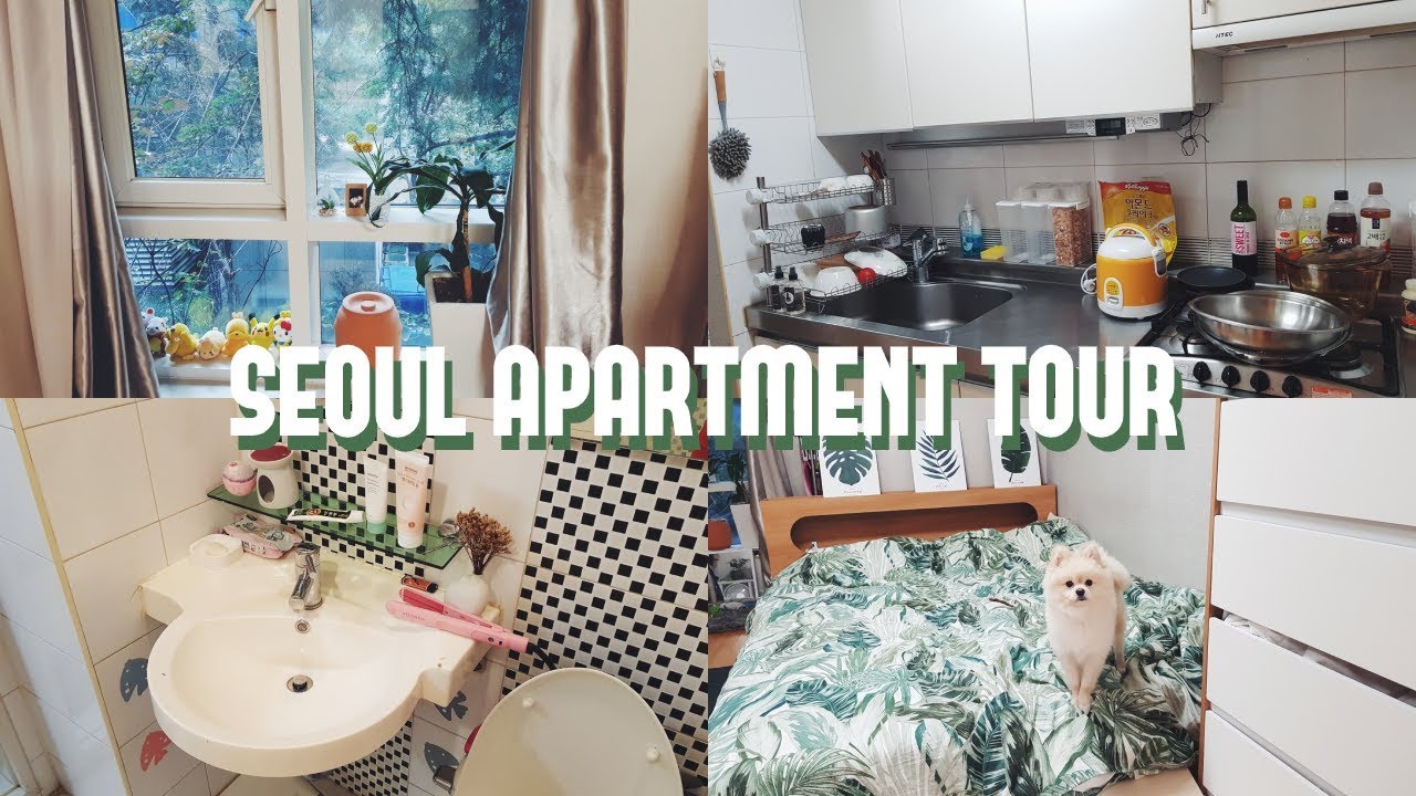 $650 Seoul Apartment (Korean Officetel) Tour 🏠 - YouTube