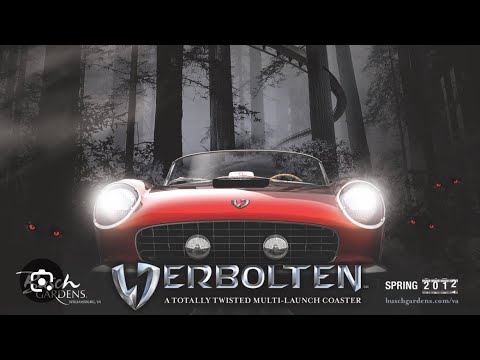 Busch Gardens Williamsburg roller coaster GoPro POV! Verboten🚘🌳🪵🚦⚡️ ...
