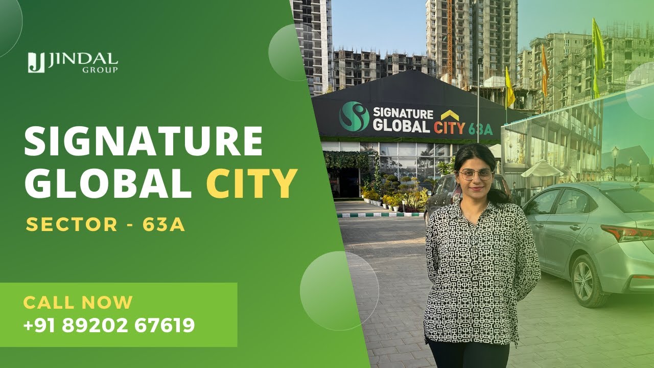 SIGNATURE GLOBAL City Sec 63 A Gurugram | 2, 3 BHK Luxury Floors - YouTube