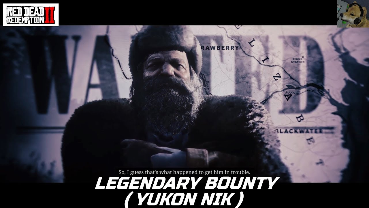 RDR 2 Online Legendary Bounty (Yukon Nik) - YouTube