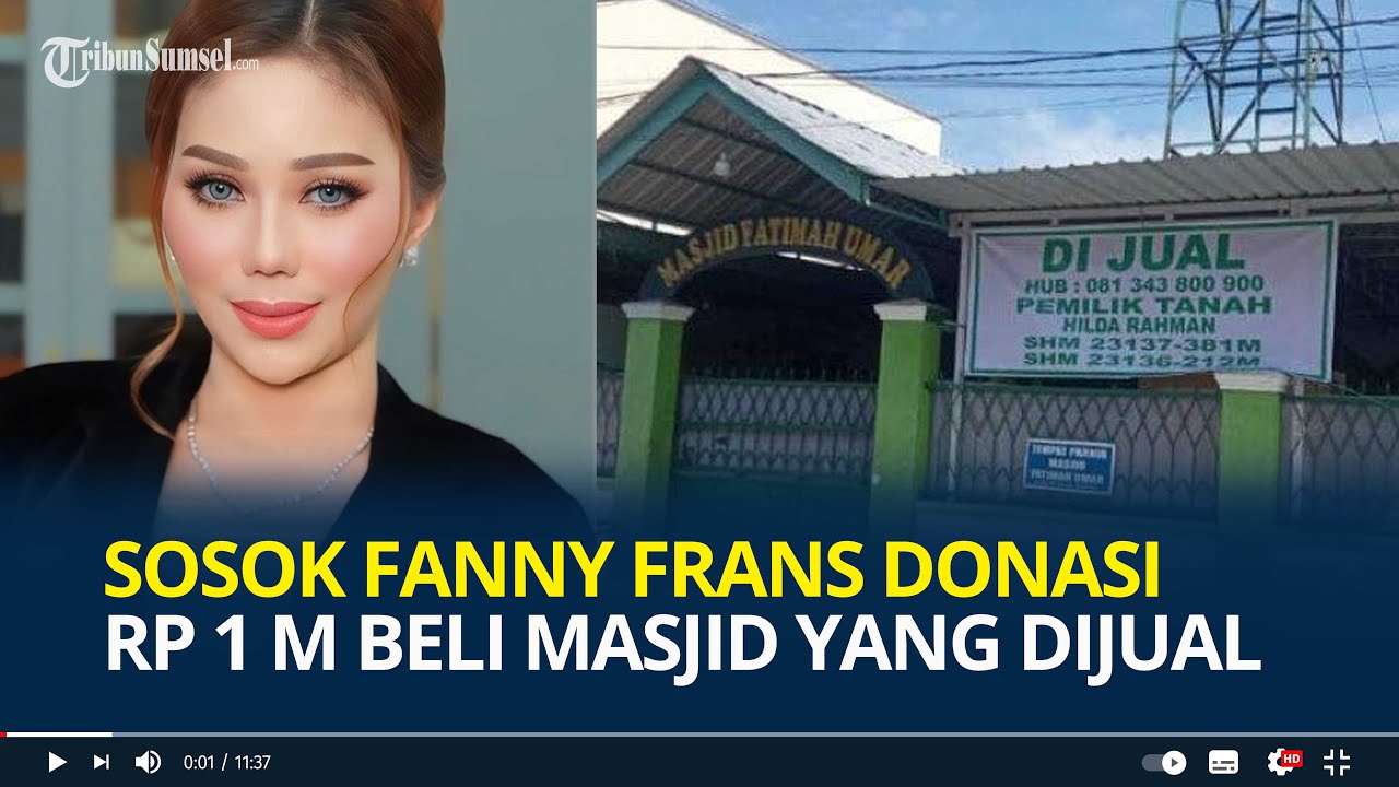 Sosok Fanny Frans Bos Skincare Donasi Rp 1 Miliar Beli Masjid Fatimah ...