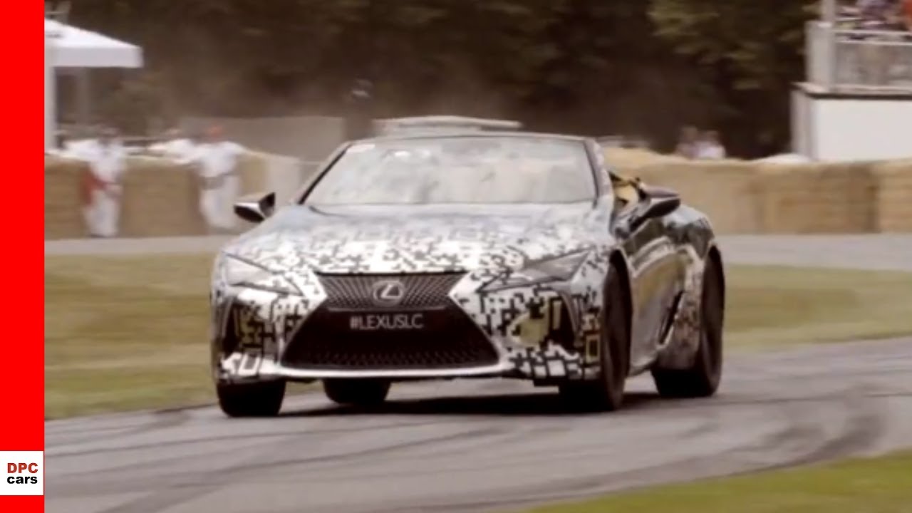 Lexus LC Convertible - YouTube