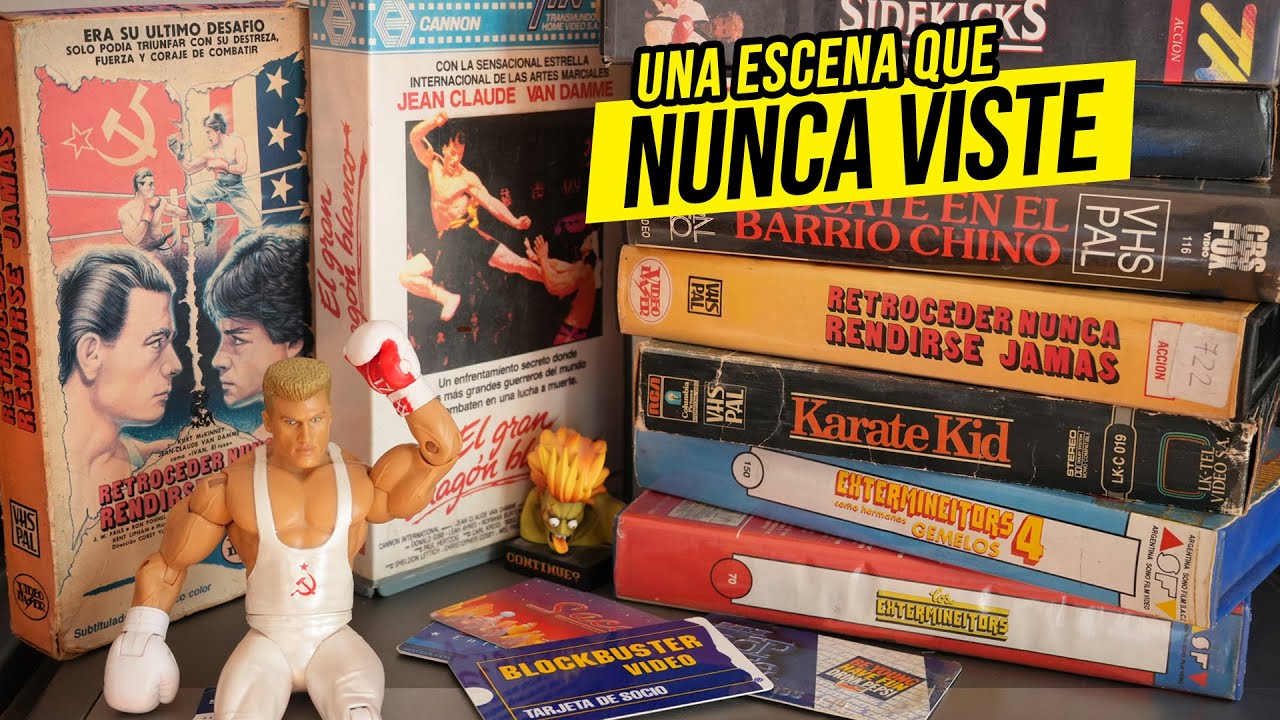 PELÍCULAS de ACCIÓN y KARATE de los 80s - YouTube