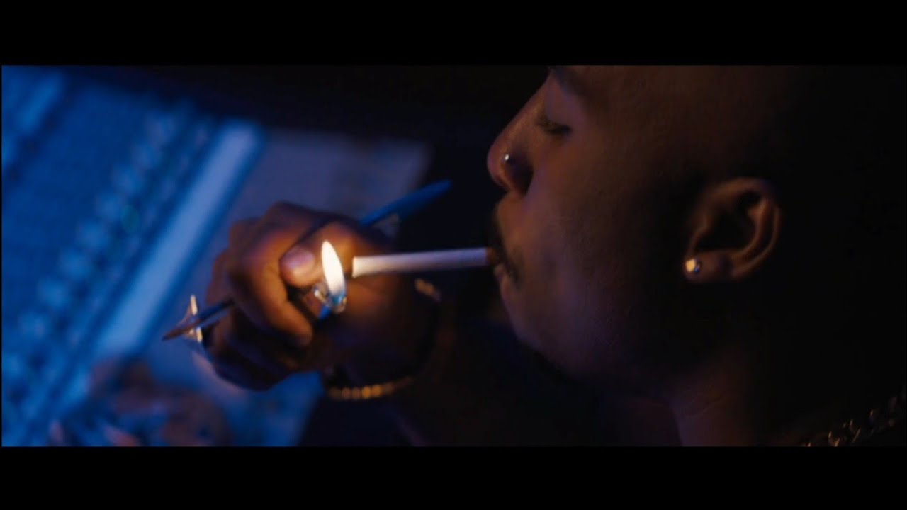 2Pac Recording Ambitionz As A Ridah in the Studio - All Eyez On Me ...