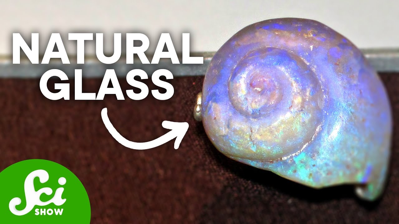 5 Kinds of Glass Made by Nature - YouTube