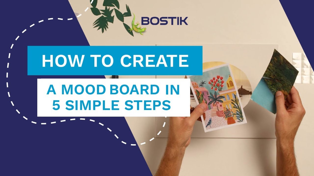 How to create a DIY mood board in 5 simple steps | Bostik UK - YouTube