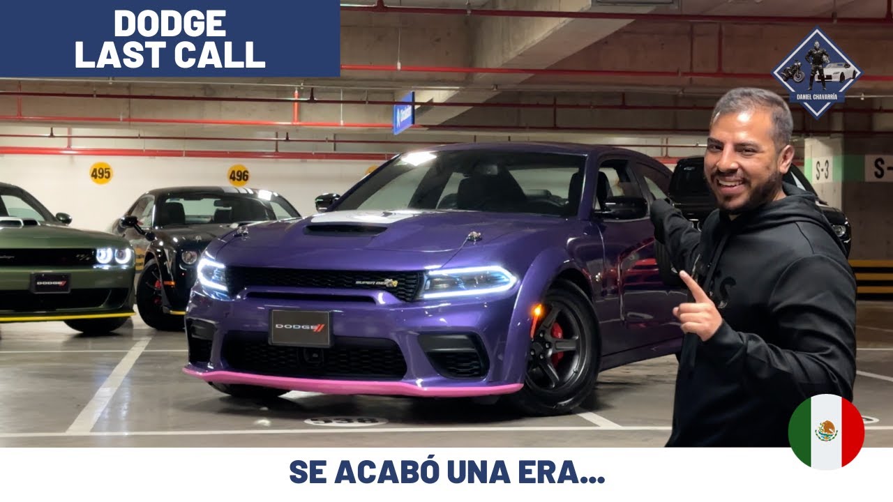 Los últimos V8 que podrás comprar - Dodge Last Call | Daniel Chavarría ...