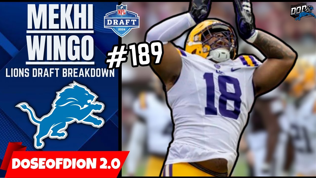 Mekhi Wingo Will SHOCK YOU: Aaron Donald Frame? Detroit Lions NFL Draft ...