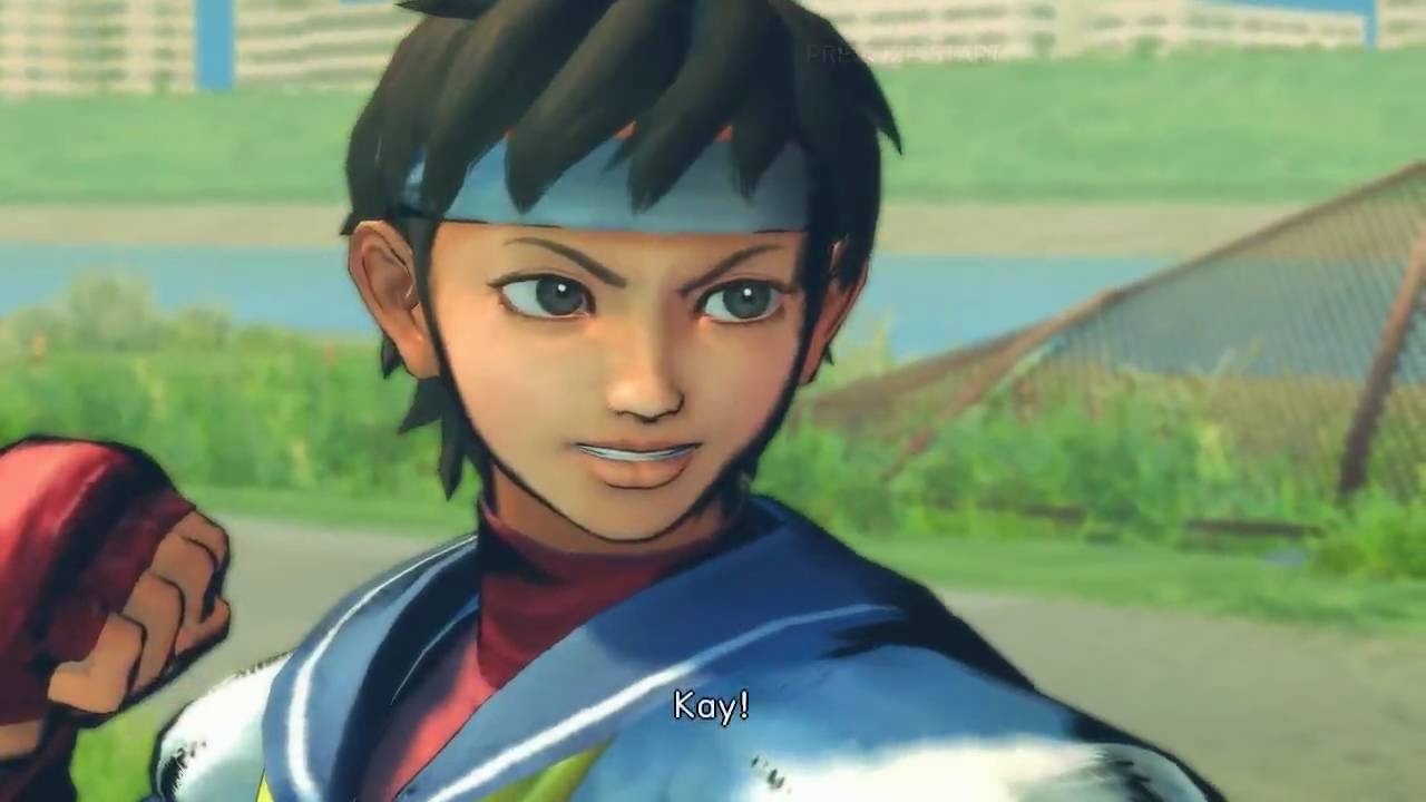 Street Fighter IV - Sakura's Rival Cutscene Japanese Ver. (720p) - YouTube