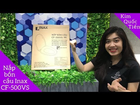 Nắp bồn cầu Inax CF-500VS dùng cho bồn cầu Inax C-504VAN, AC-504VAN, AC-700VAN, AC-959VAN