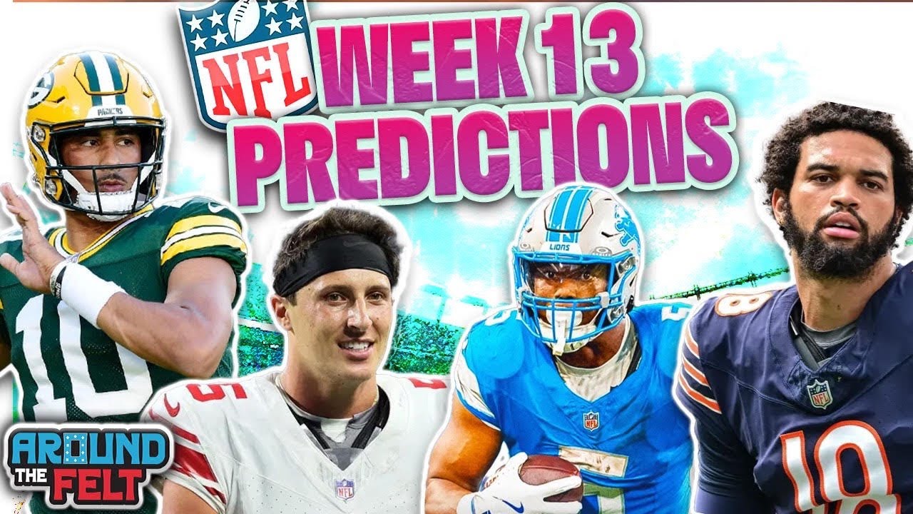 NFL WEEK 13 PREDICTIONS - YouTube