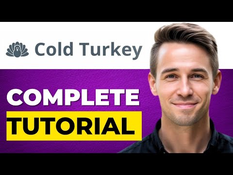 How To USE Cold Turkey Blocker Cold Turkey Blocker TUTORIAL 2025 - YouTube