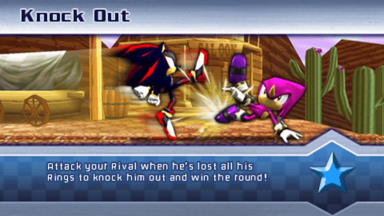 Sonic Rivals 2 (PSP) Knuckles and Rouge Story - YouTube