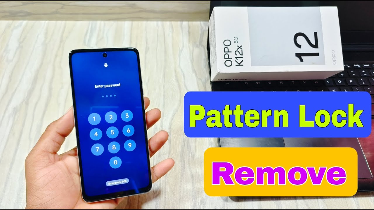 oppo k12x 5g hard reset ? oppo cph2667 pattern unlock without pc | oppo ...