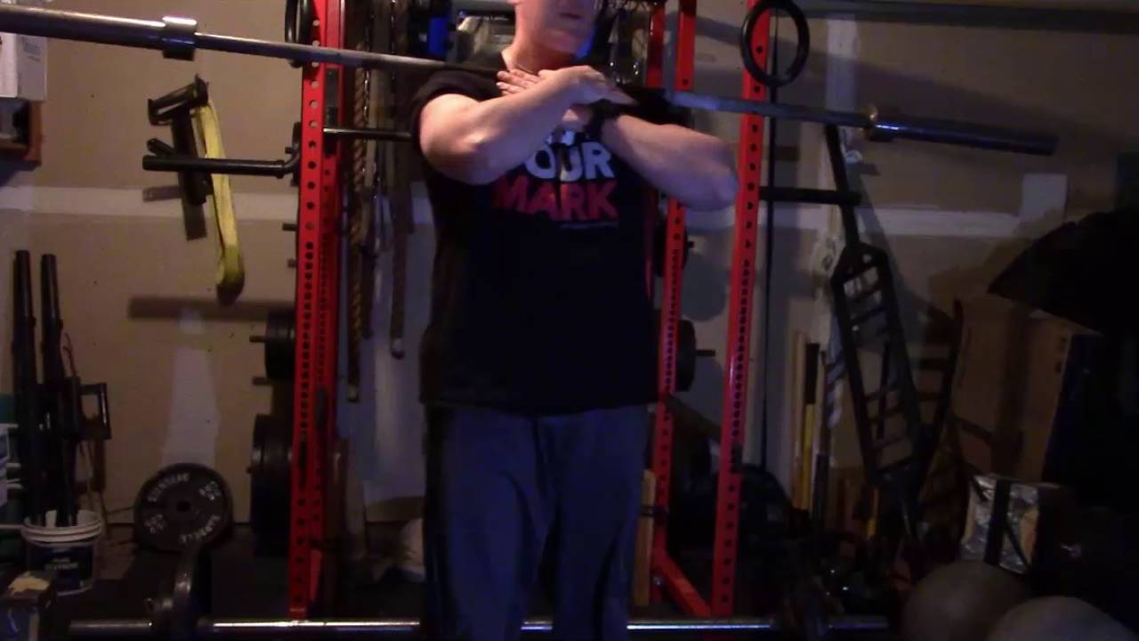 How To Front Squat (Zombie Style) - YouTube