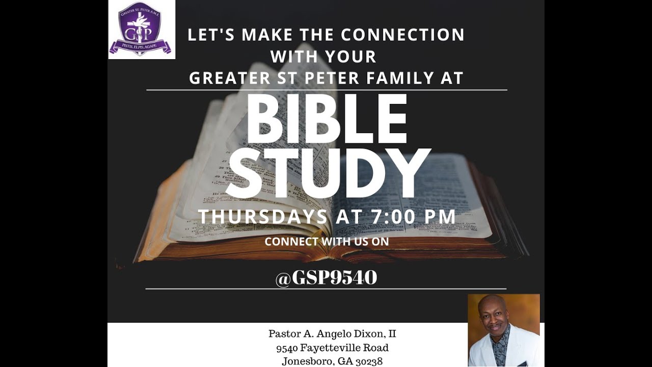 Making the Connection Bible Study - YouTube