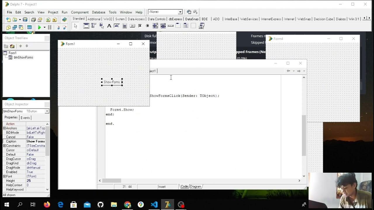 INHERITANCE | tugas 1 chapter 2 - Delphi 7 - YouTube