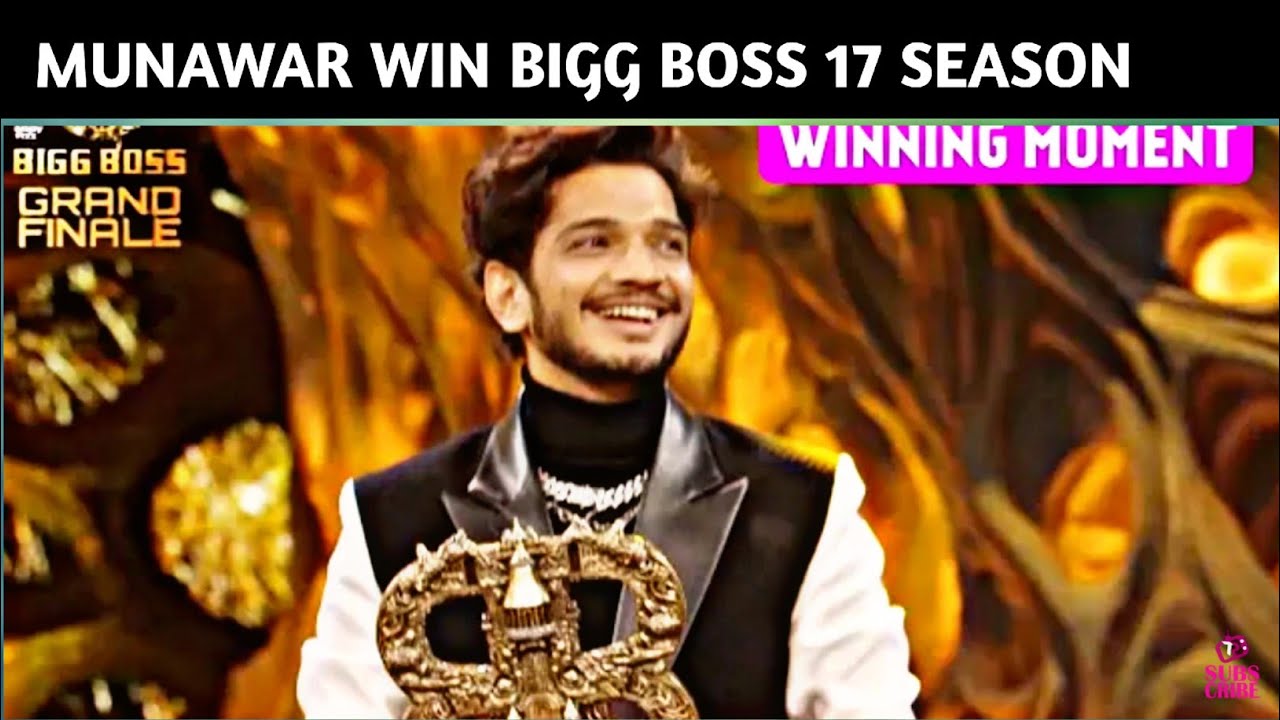 munawar faroqui Bigg boss 17 winner | munawar beat Abhishek kumar ...