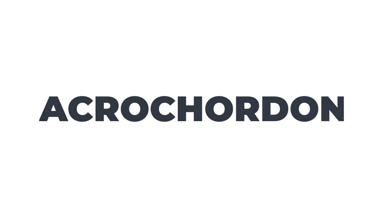 📢 How to pronounce ACROCHORDON - YouTube