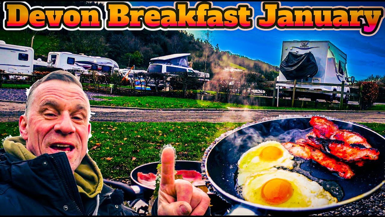 Bacon & Eggs Devon Breakfast January Cofton Holidays Dawlish - YouTube
