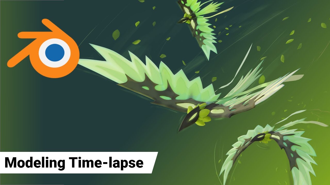 Modelling Valorant Skye Hawk in Blender [Time-lapse] - YouTube