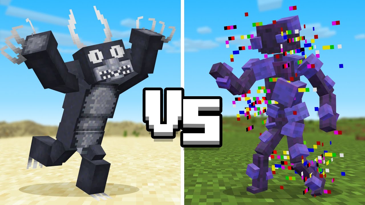 I remade Rainbow Friends and Doors in Minecraft - YouTube