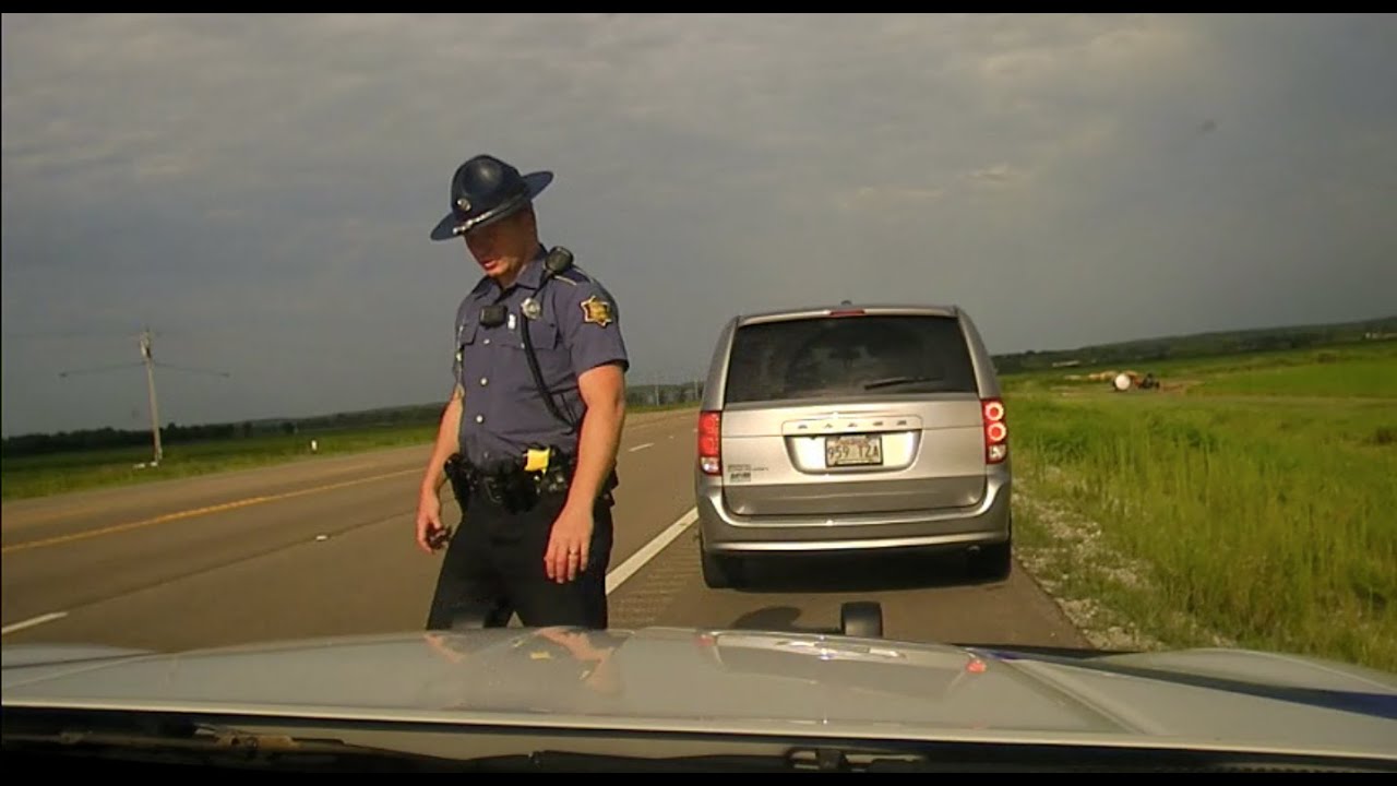 Arkansas State Police Troop C Traffic Stop 74 in a 60 - YouTube