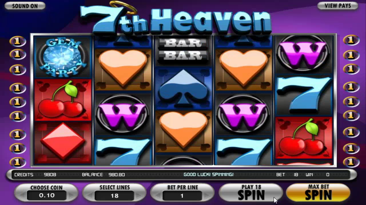 BetSoft - 7th Heaven - Gameplay Demo - YouTube