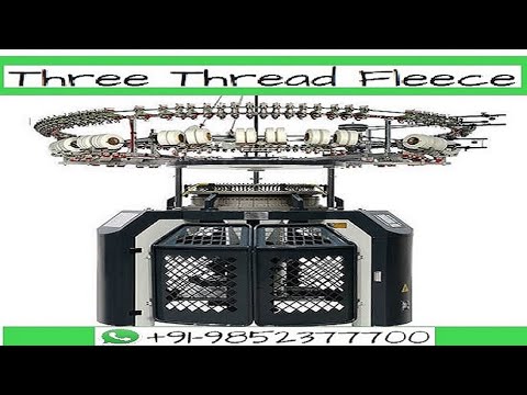 Three Thread Fleece Fabric | 3 Thread Brushed Fleece - Cotton ...