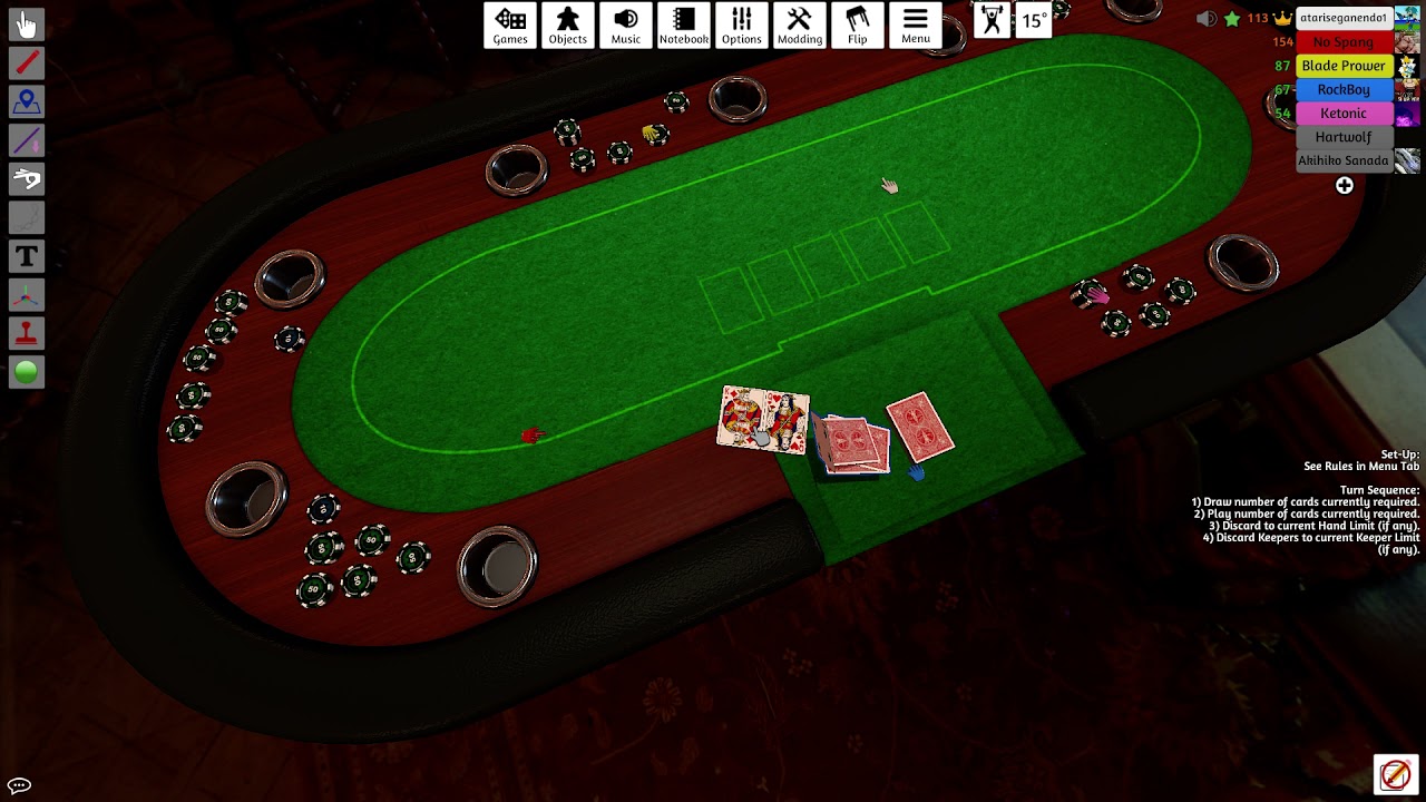 Tabletop Simulator: Kids trying to play poker lmao part 1 - YouTube