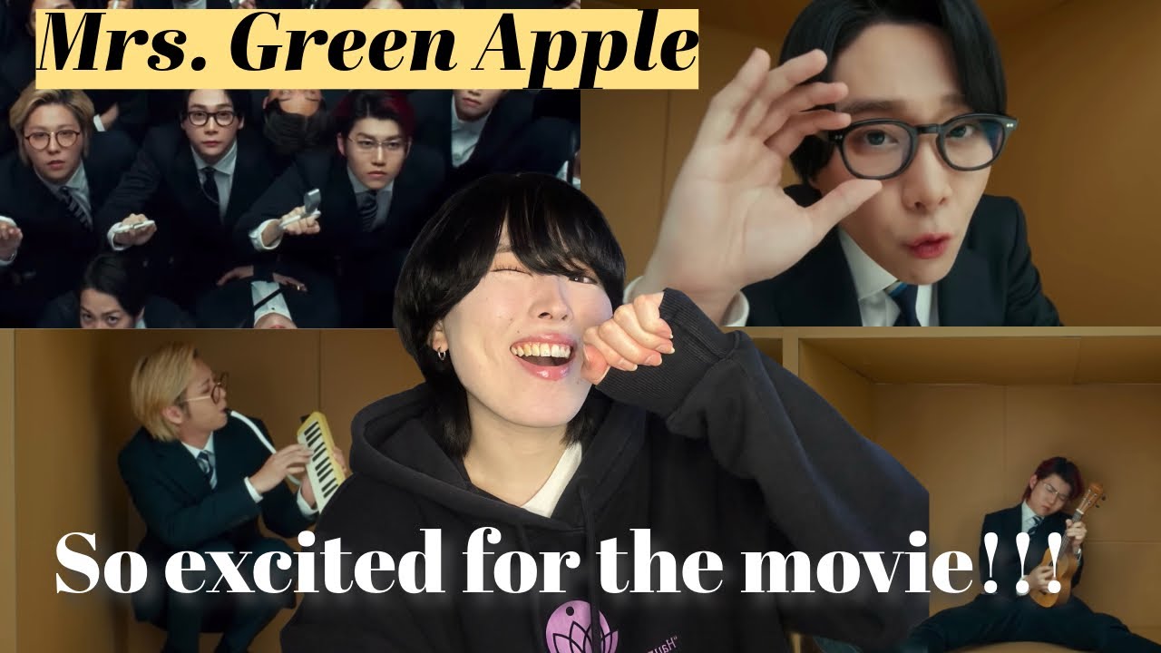 Mrs. Green Apple- Bitter Vacances (Official Music Video) Reaction - YouTube