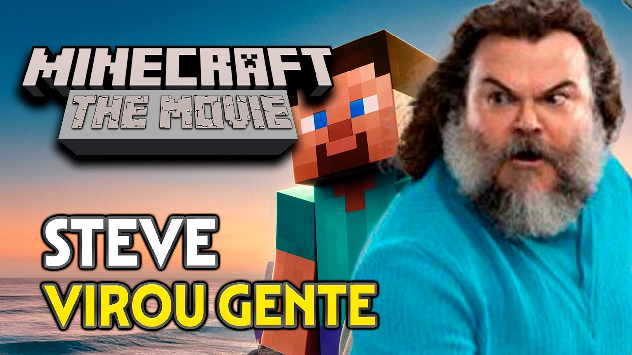 Minecraft o Filme vazou? Como Steve do Mine virou humano no Filme? - YouTube
