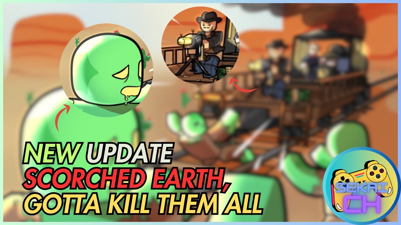 🔴 SCORCHED EARTH UPDATE DEAD RAIL【ROBLOX】 - YouTube