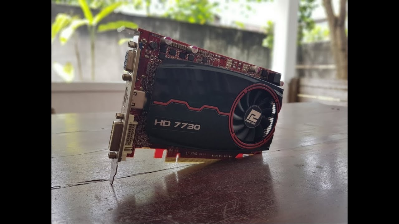 Tes HD 7730 (Powercolor) - YouTube