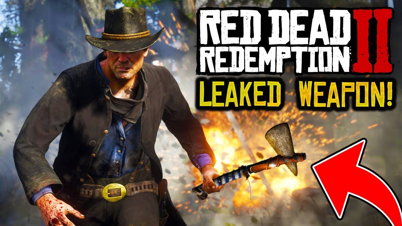 Red Dead Redemption 2 - SECRET NEW WEAPON RDR2! NEW RDR2 CROSS ...