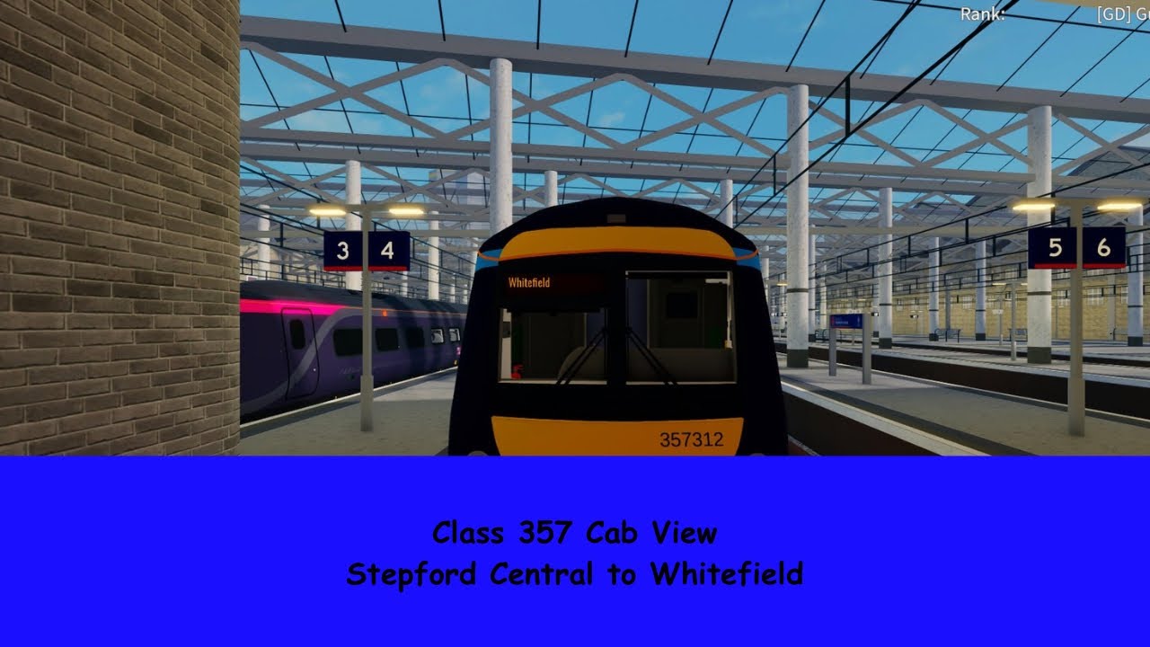 Class 357 cab view Stepford Central to Whitefield - YouTube